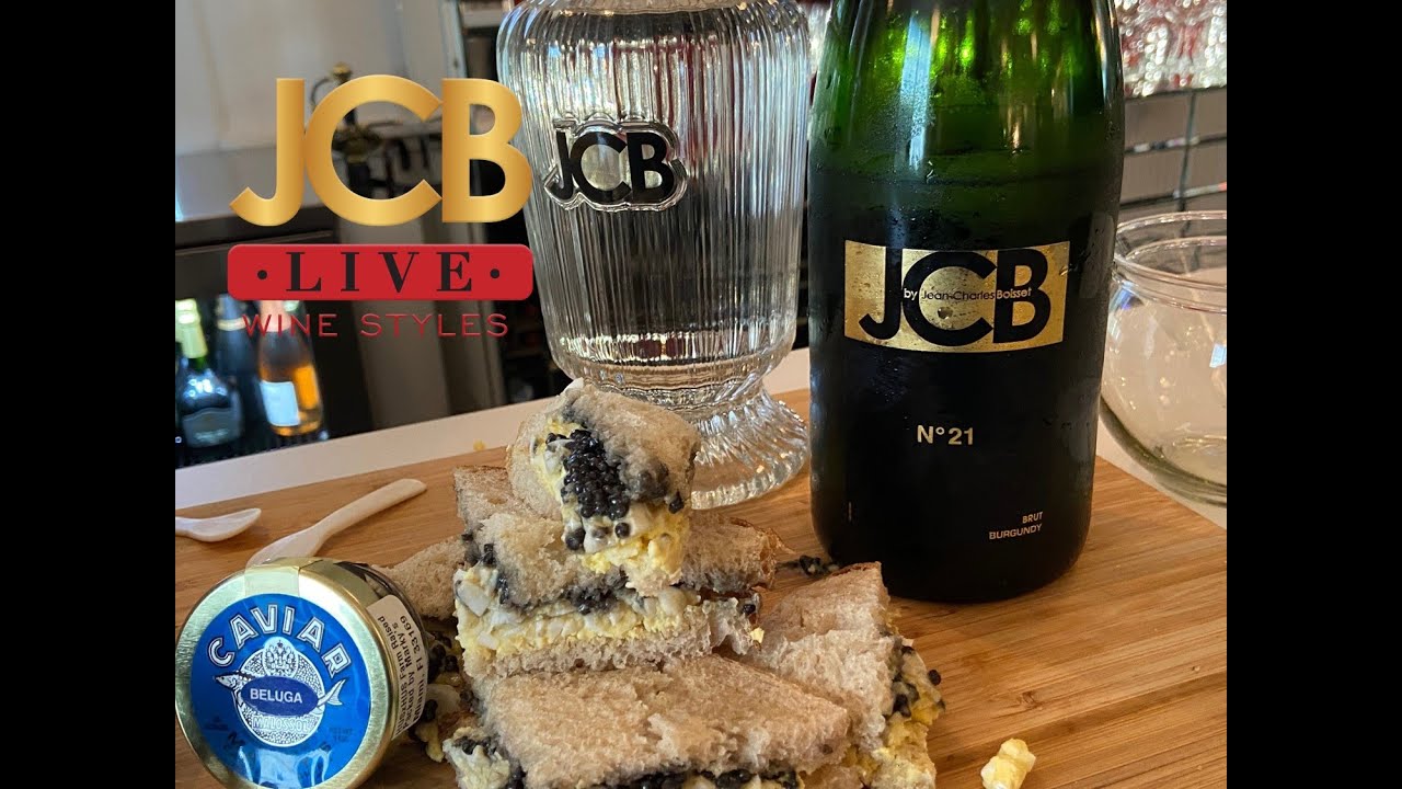 JCB LIVE Wine Styles: Caviar Dreams with JCB Vodka & JCB No. 21! - YouTube