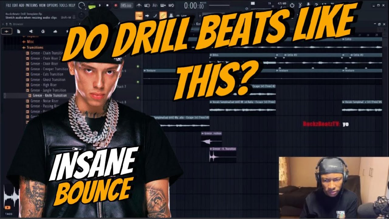 How To Make Drill Beats Like Central Cee | 'Can’t Rush Greatness' Beat ...