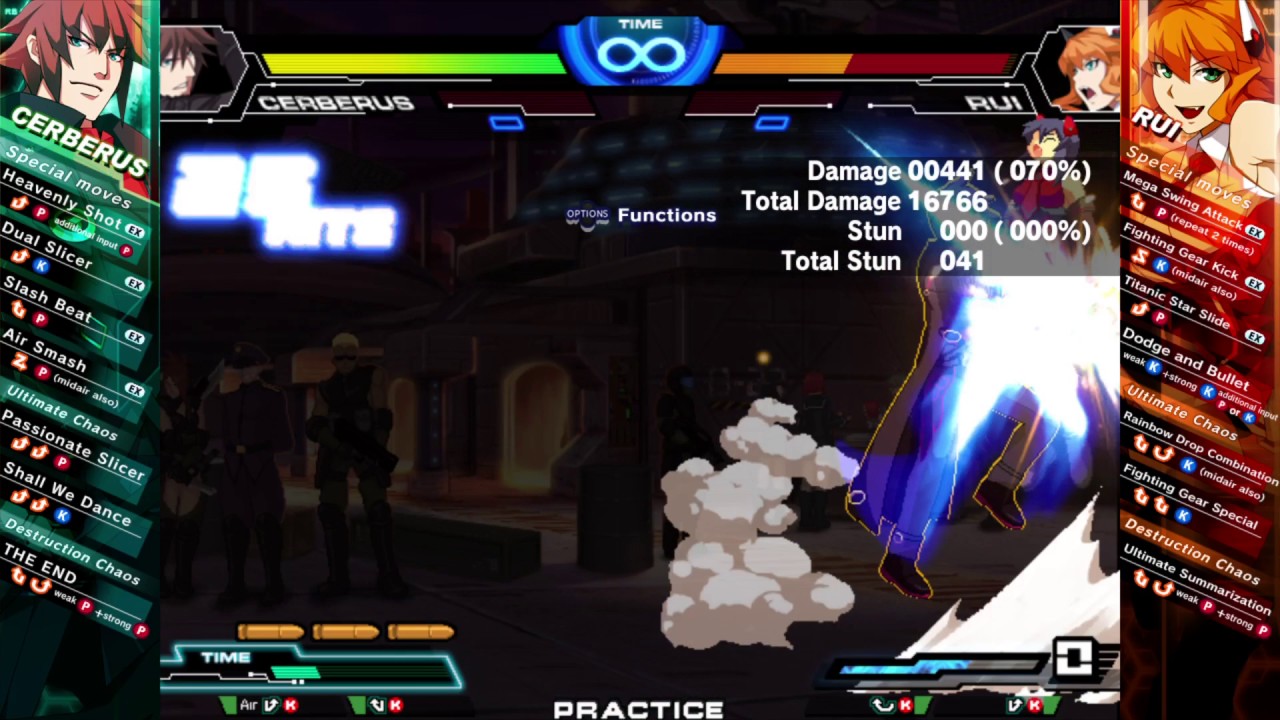 CHAOS CODE - Cerberus Exceed combo - YouTube