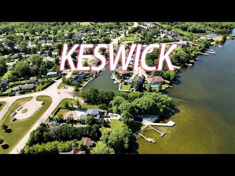 《4K》Flying over Keswick ,Ontario Canada - YouTube