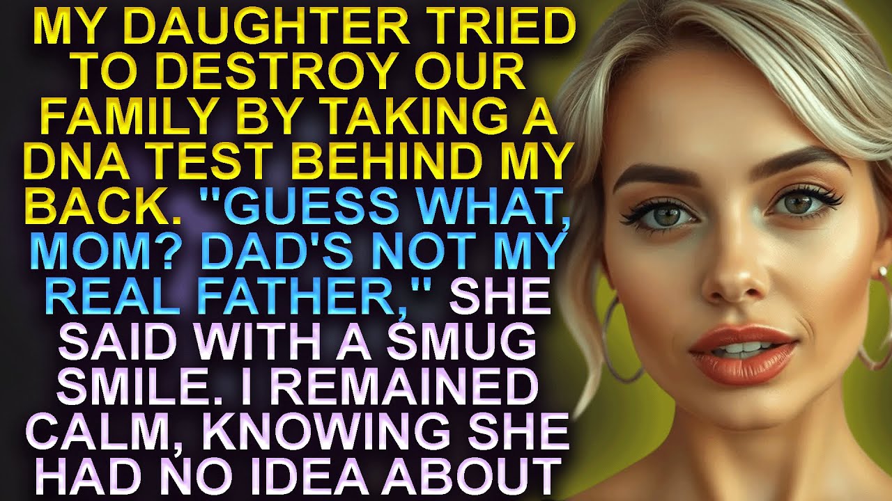My daughter took a secret DNA test — "Dad's not my real father" she ...