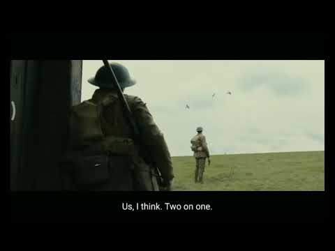 Blake dead scene in 1917 movie full scene Dogfight 2 on 1 - YouTube