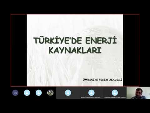 Doğanay Hoca uzaktan eğitim ENERJİ KAYNAKLARI