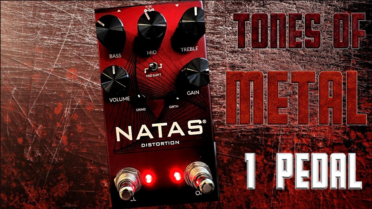 Tones of Metal 1 Pedal: Fortin NataS - YouTube