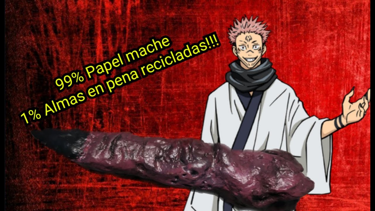 Como hacer el dedo de Sukuna - Tutorial - YouTube