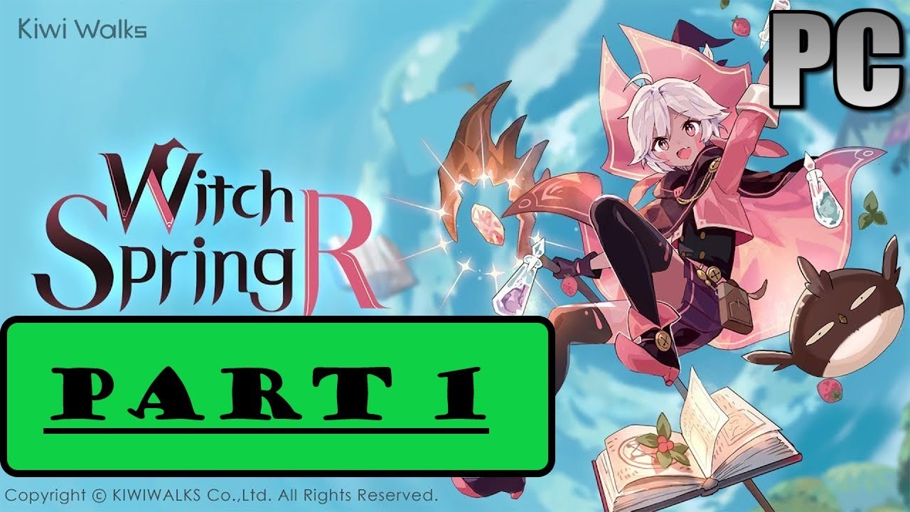 WitchSpring R Gameplay Walkthrough Part 1 - No Commentary (FULL GAME ...