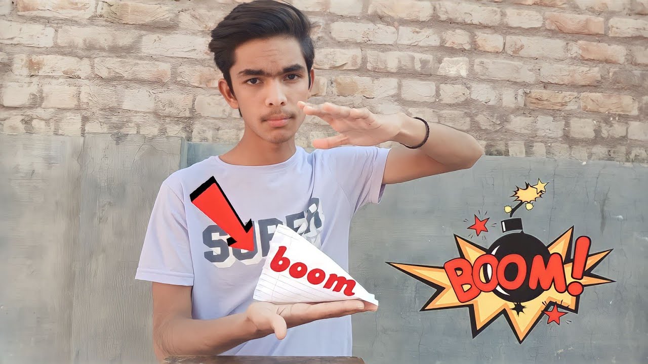 how to make ameging boom 💣 - YouTube