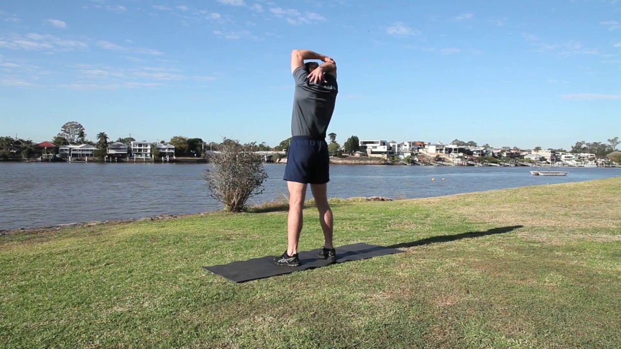 Triceps Brachii STATIC STRETCHES - YouTube