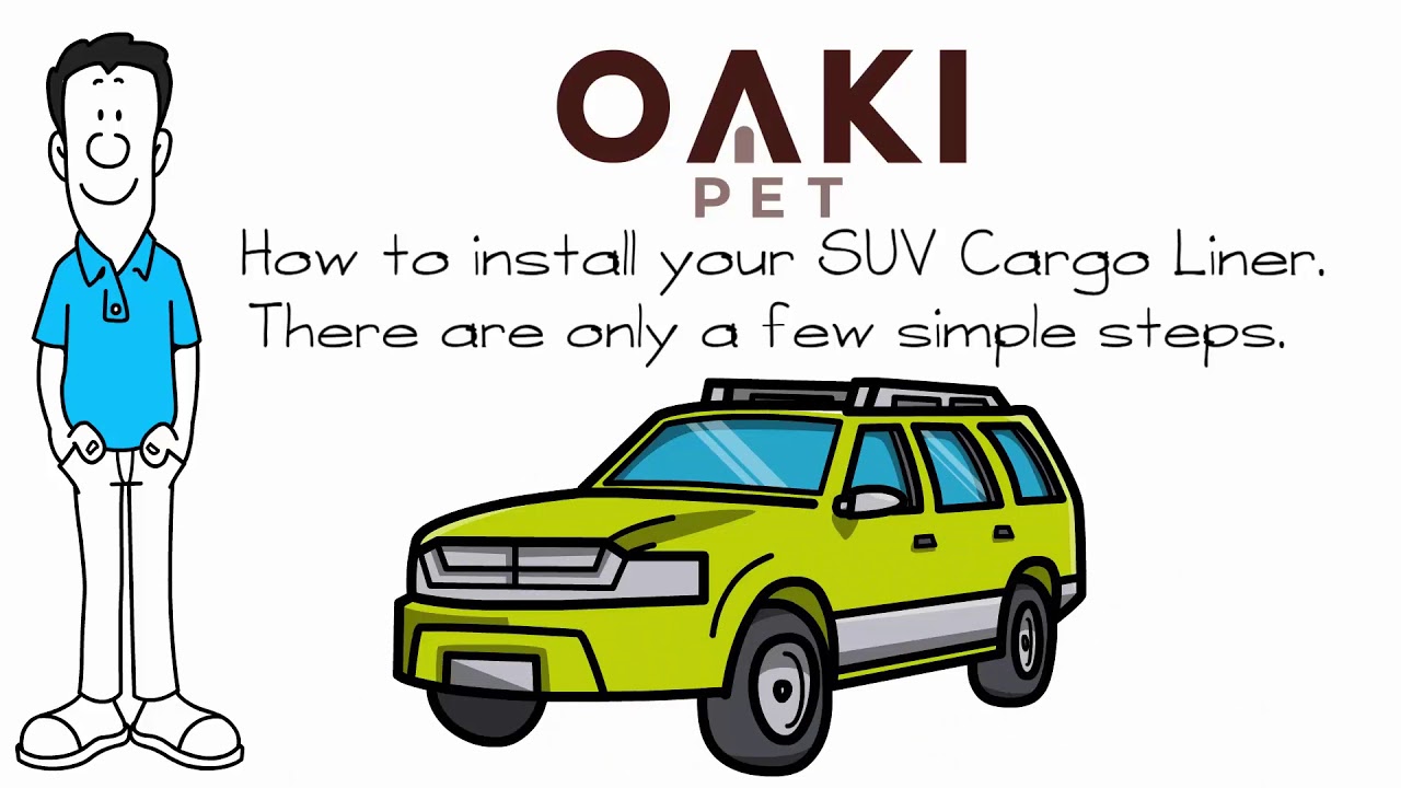 OAKI Pet SUV Cargo Liner - Installation | OAKIPet.com - YouTube