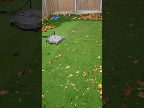 Astro Turf Cleaning - YouTube