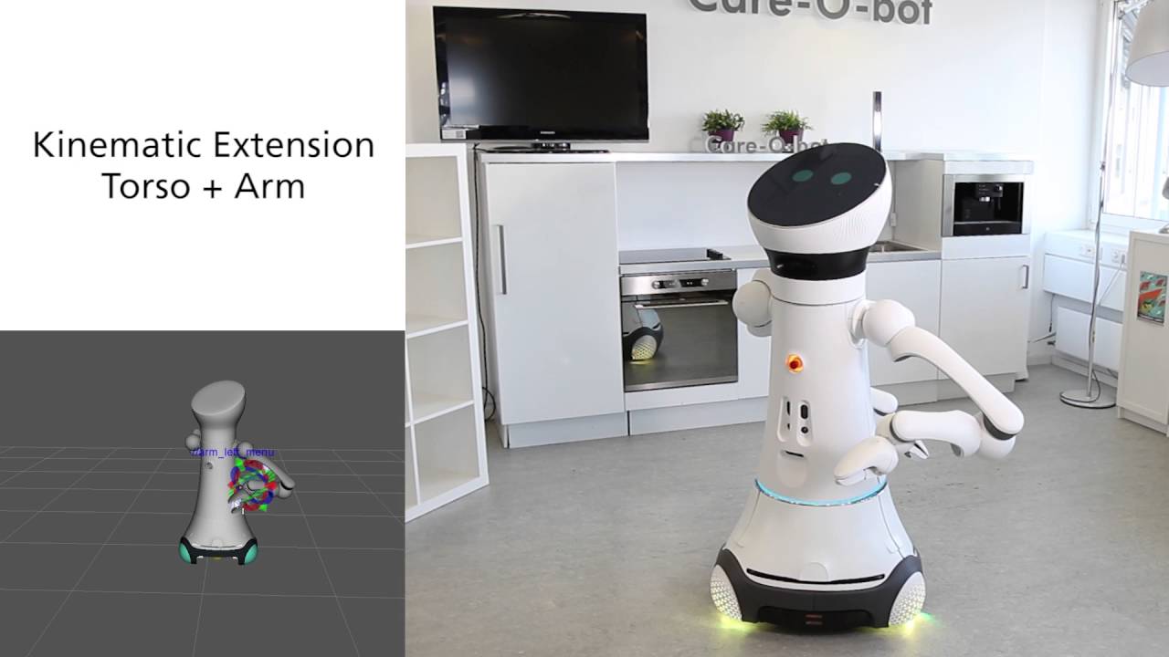 "Twist Control" with the Care-O-bot 4 - YouTube