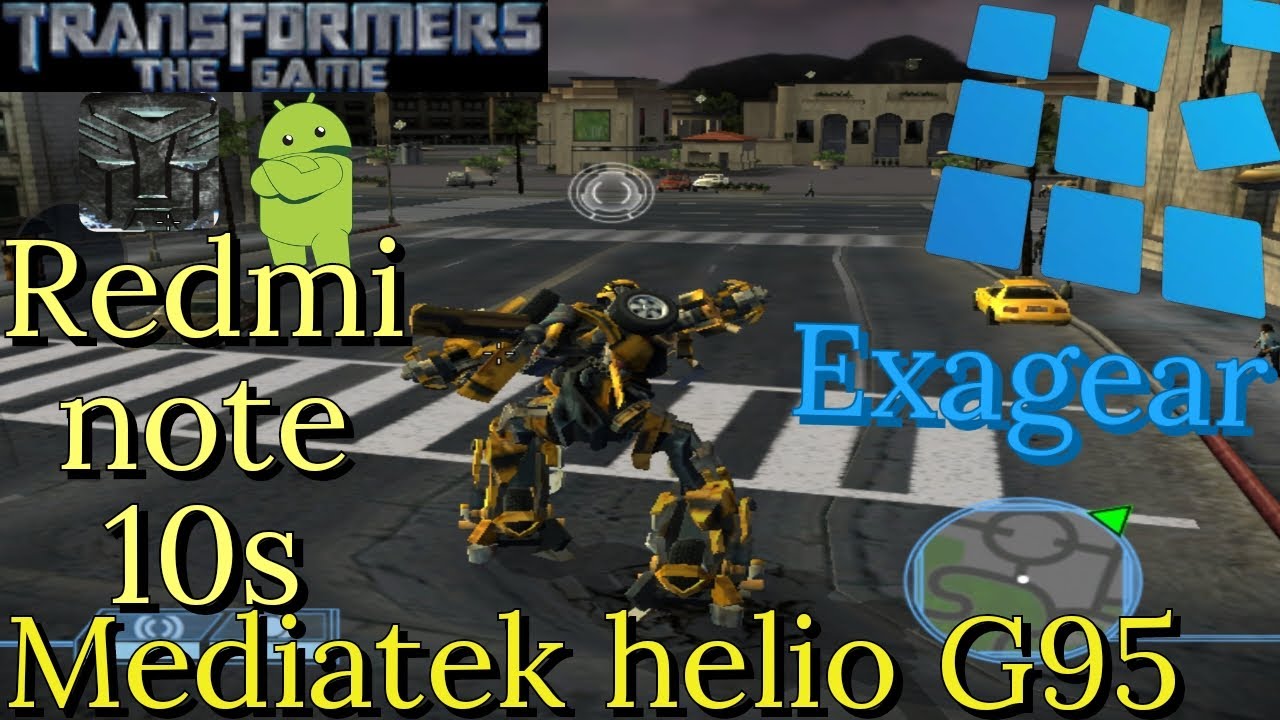 Transformers the Game en exagear 5in1 Android (redmi note 10s Mediatek ...