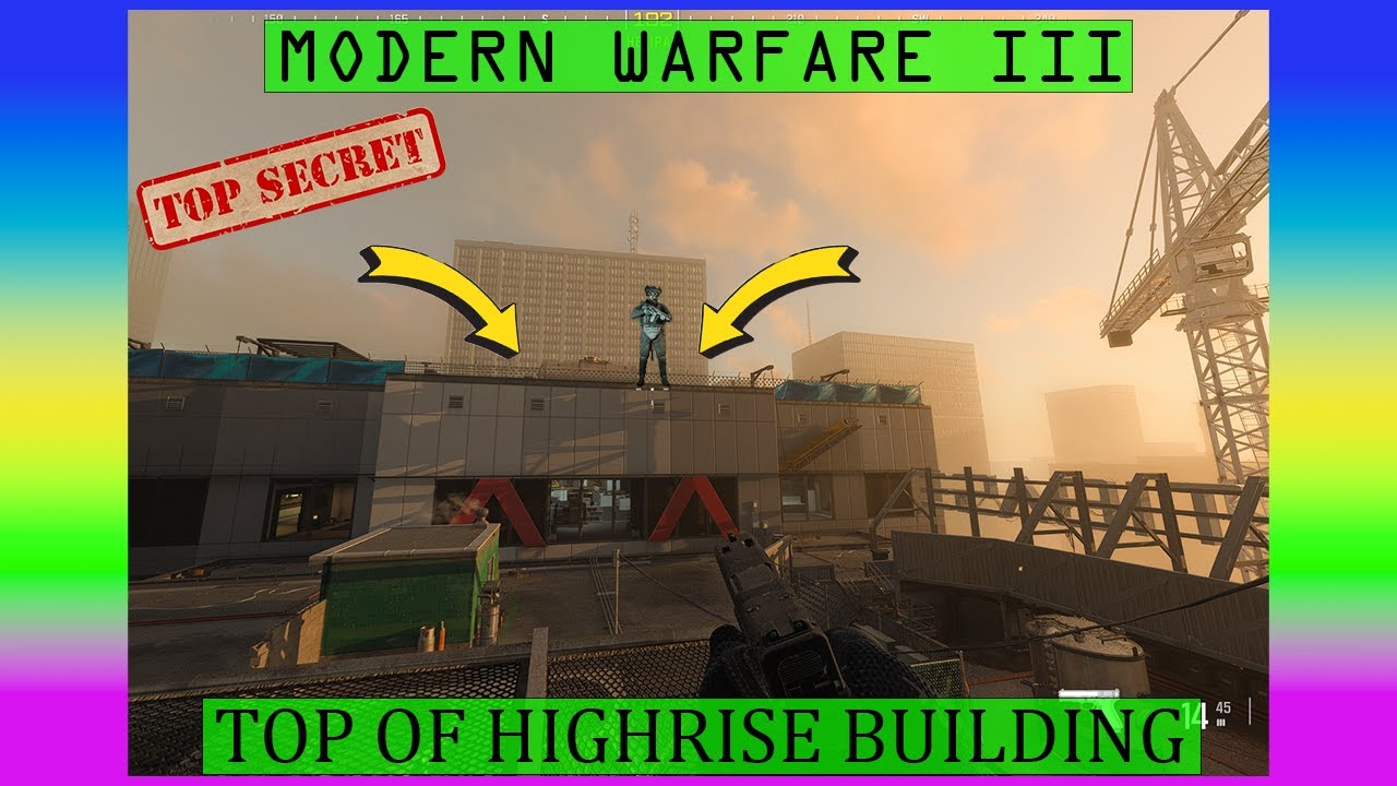 COD Modern Warfare 3 | How To Get On Top Of "Highrise" Building & MORE ...