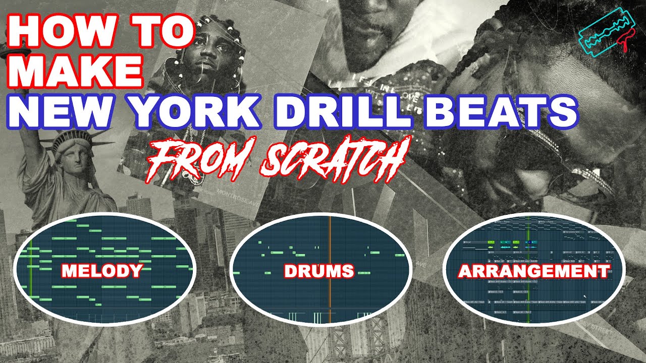 How To Make New York Drill Beats - FL Studio Tutorial 2022 - YouTube