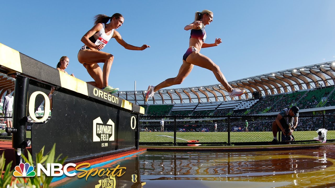 Emma Coburn leaps to National title with comeback 3K steeple win | NBC ...