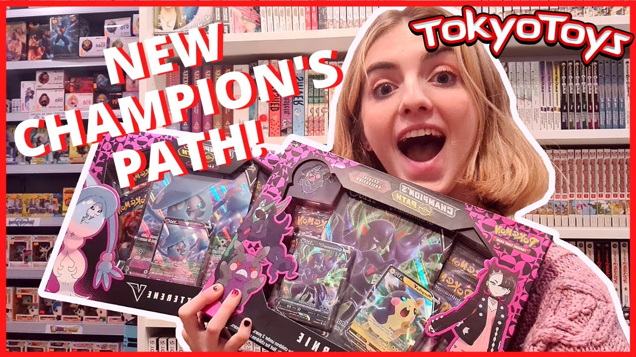 NEW POKEMON CHAMPION'S PATH COLLECTION BOXES! Hatterene & Marnie ...