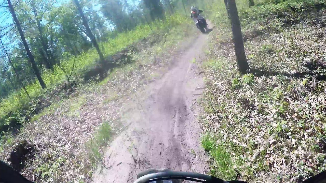 Twist-It Sisters 14th annual spring ride North Missaukee Trail. - YouTube
