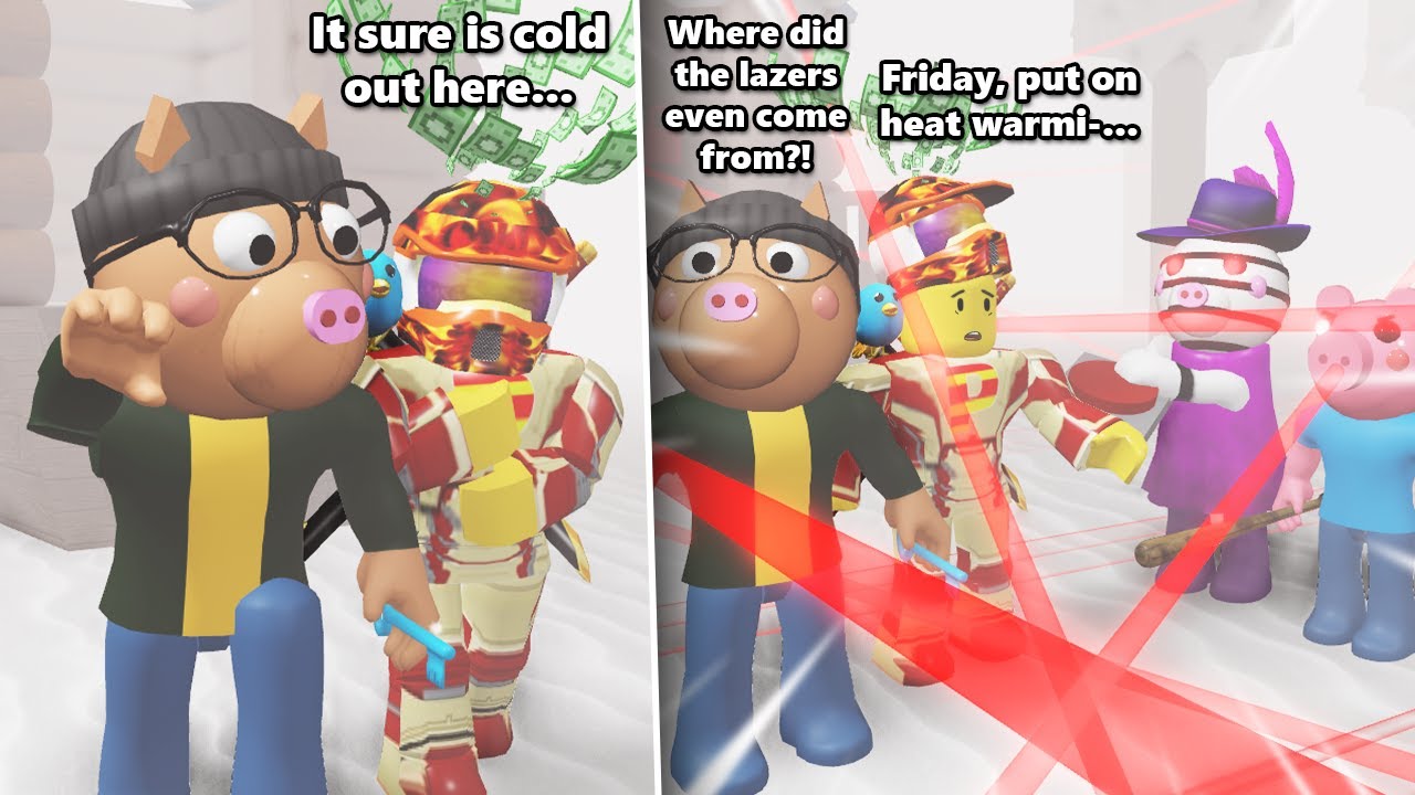 ROBLOX PIGGY EXTREME SNOW MAP!! | Piggy Fangame - YouTube