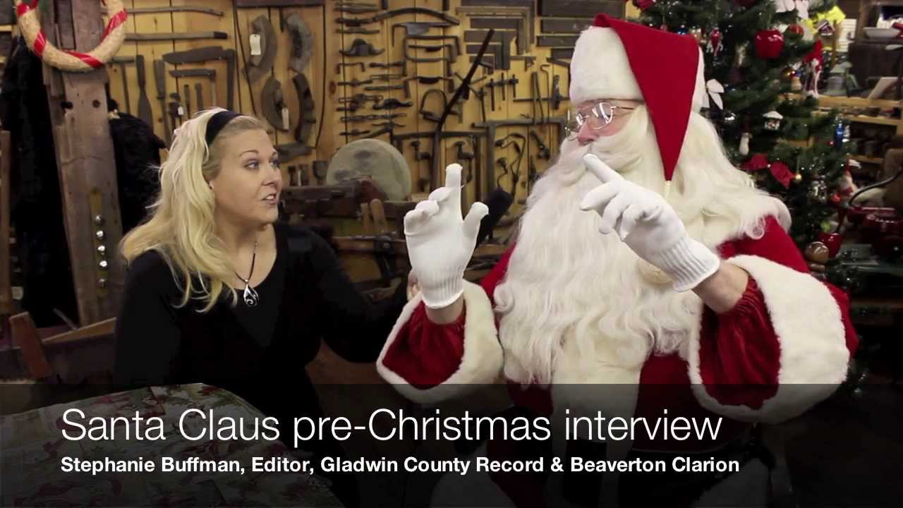 Santa Claus: The Pre-Christmas Interview - YouTube