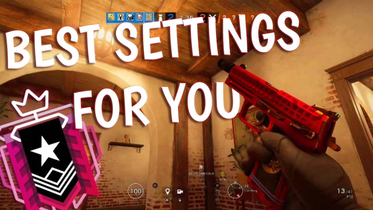 How To Find The BEST Settings/Sensitivity on Console | Rainbow Six ...