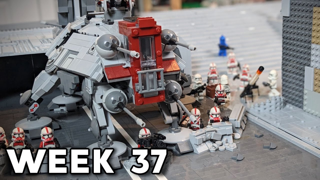 Building Coruscant in LEGO Week 37: Finalizing the Senate Steps ...