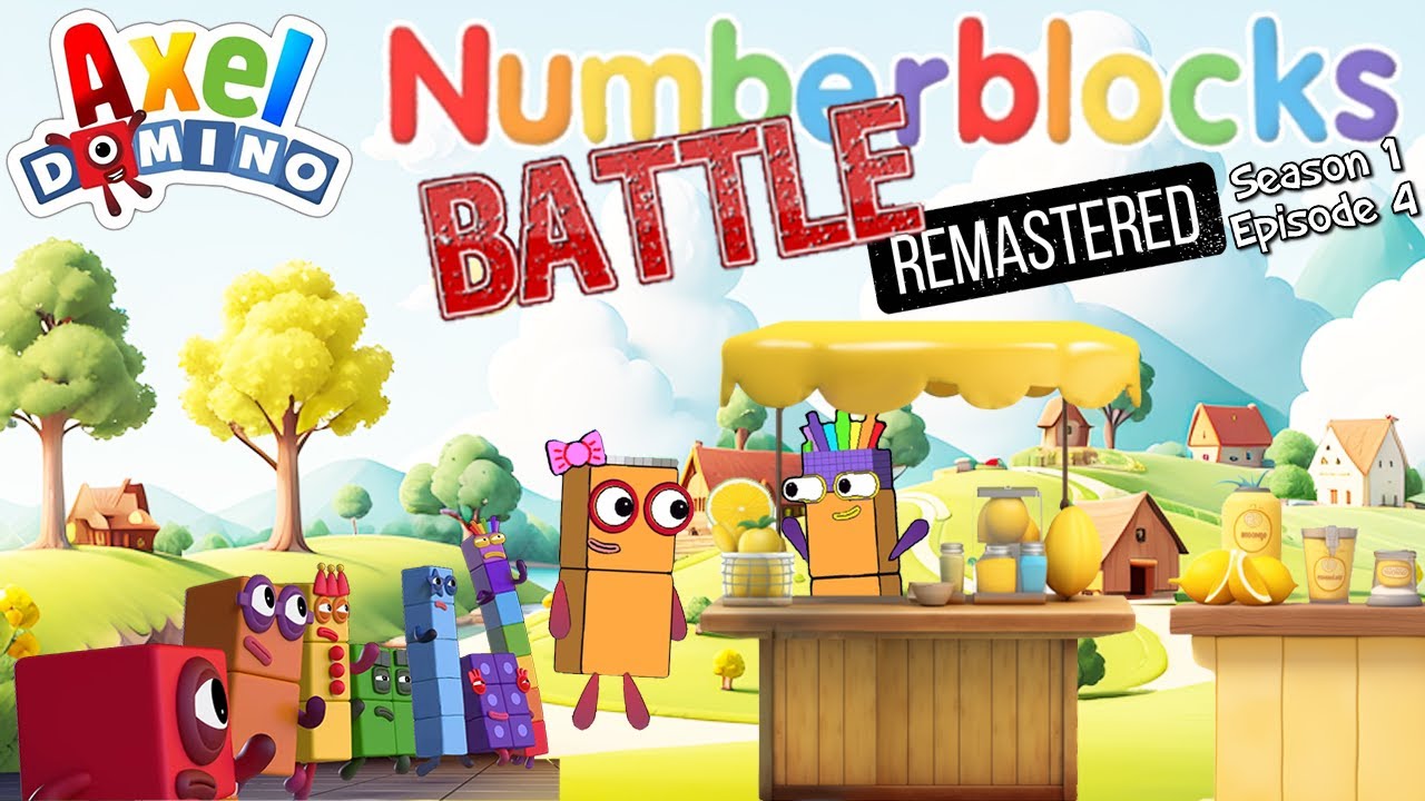 Numberblocks Battle Remastered S1 Ep4: Lemonade - YouTube