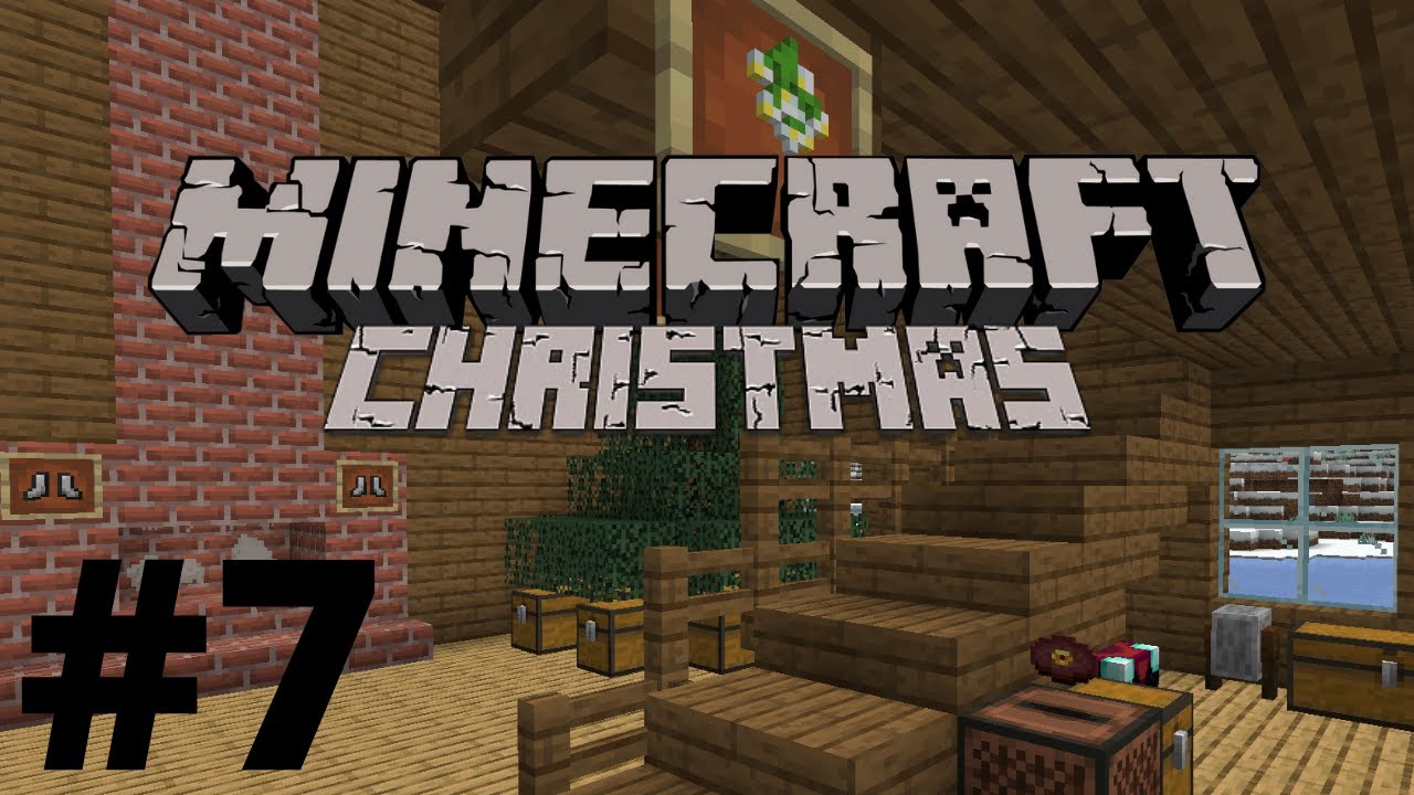 Minecraft Christmas #7: Mistletoe and Pigstep? - YouTube
