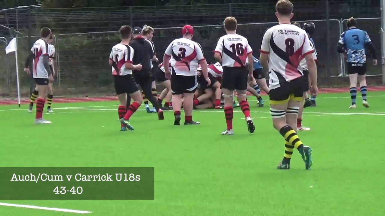 Auchinleck/Cumnock Academy v Carrick Academy U18 - YouTube