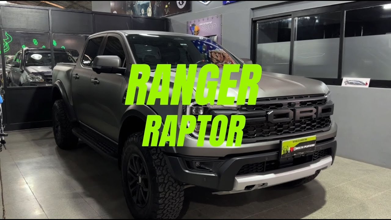 Ranger Raptor en Ultra Storm Grey | Delta Ploteos - YouTube