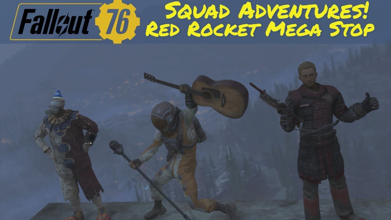 Fallout 76 - Capturing & Defending Red Rocket Mega Stop Workshop - YouTube