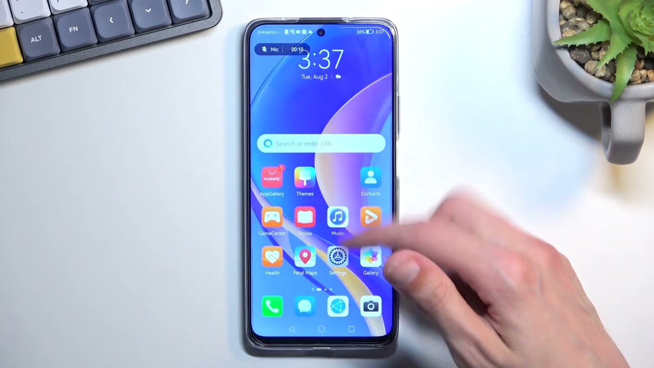 How to Record Screen on HUAWEI Nova Y90 | How to Use HUAWEI Screen ...