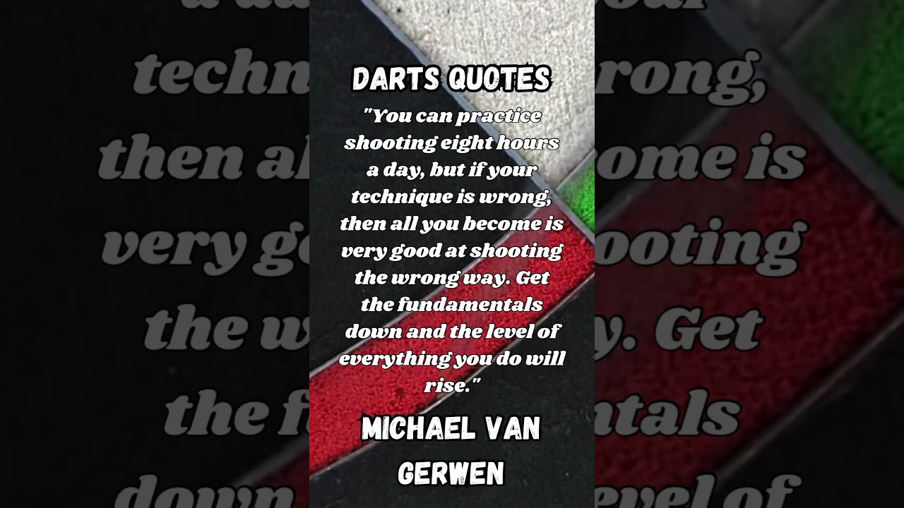 Famous Darts Quotes