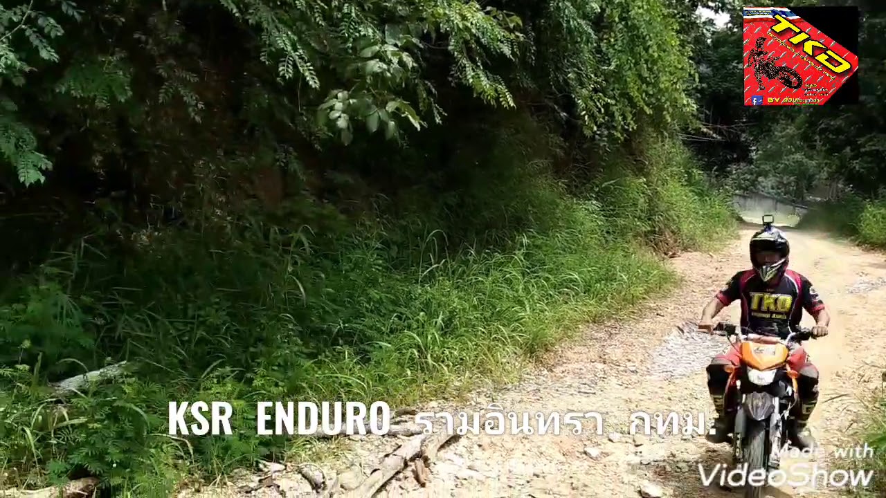 KSR ENDURO modify. รามอินทรา by. TKD - YouTube