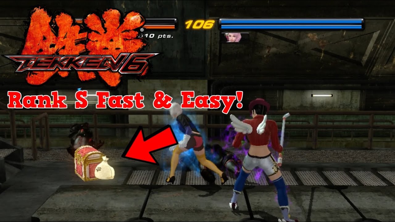 Tekken 6 Scenario Campaign | How to get Rank S Items (FAST & EASY ...