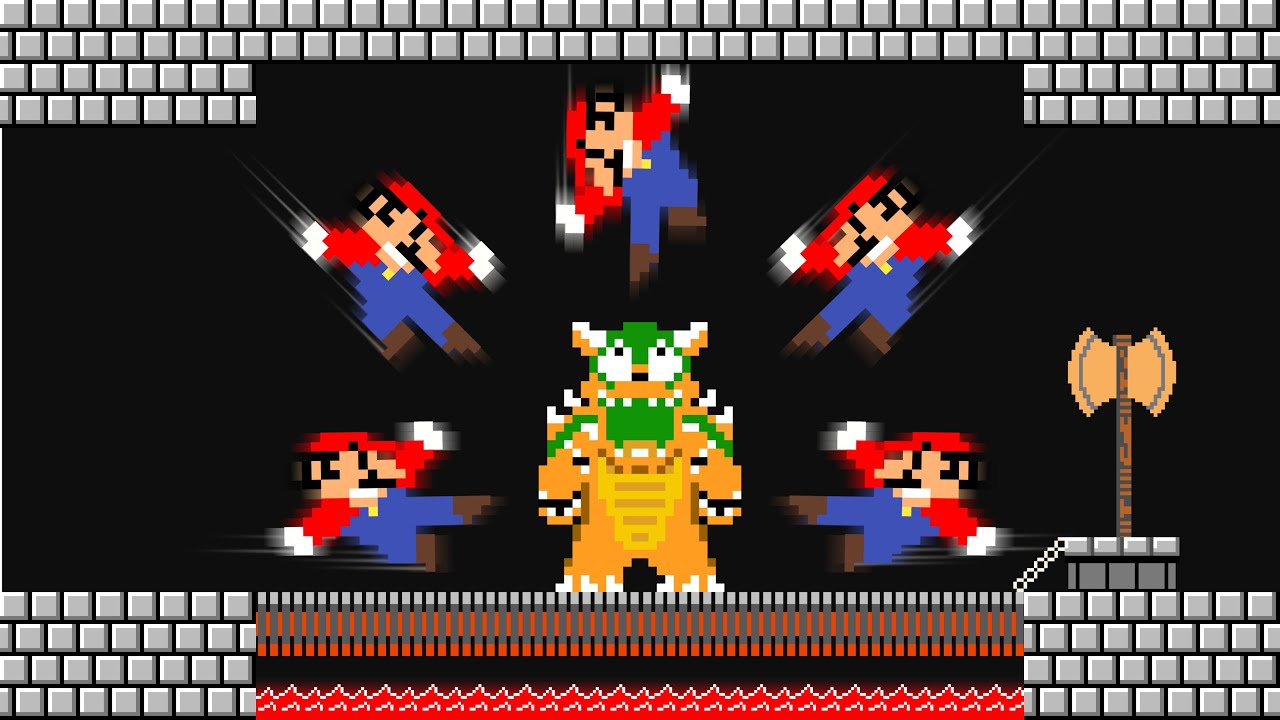 King Rabbit: Super Mario Bros. but has the Power of Shadow Clone Jutsu ...