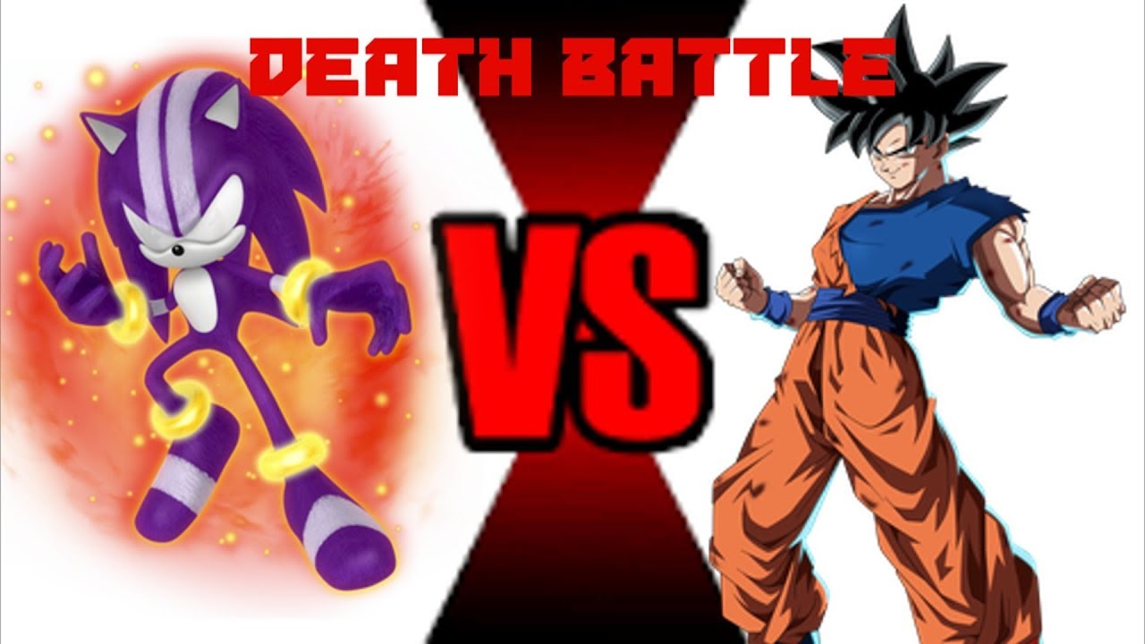 Darkspine Sonic VS Goku Ultra Instinct Power Level - YouTube
