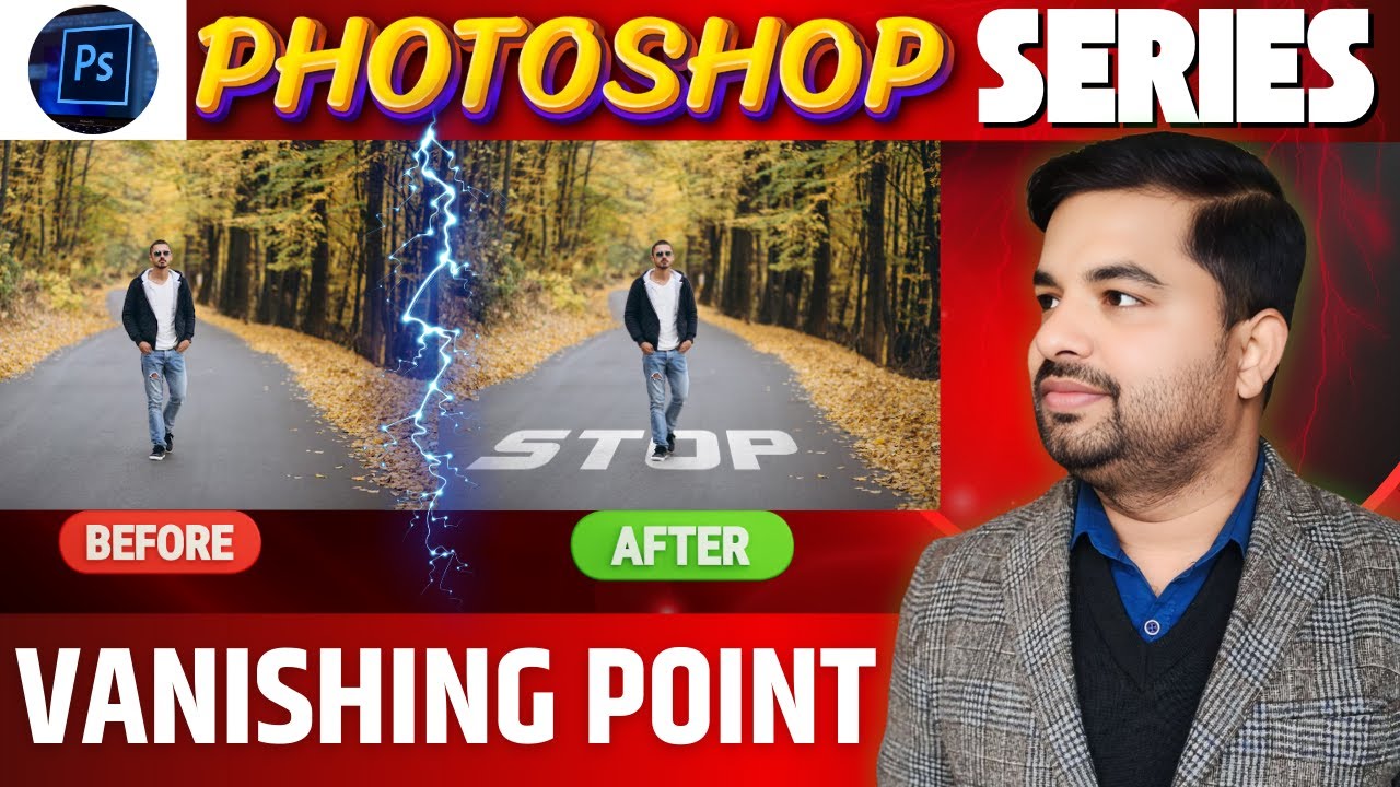 🔥 Photoshop Vanishing Point Tutorial | Before & After Transformation ...