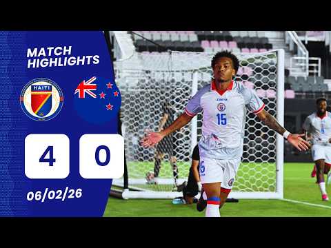 Haiti Vs New Zealand International Friendly 