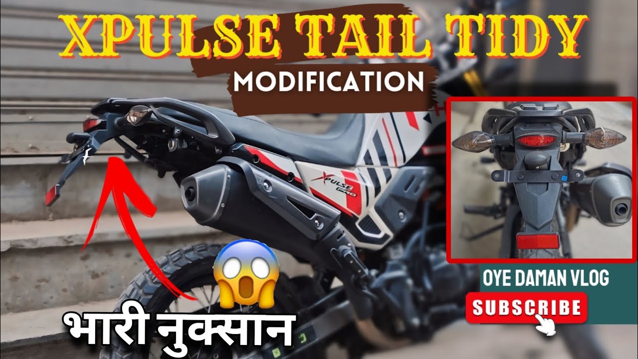 BEST QUALITY TAIL TIDY FOR XPULSE PRO | HOW TO INSTALL ENDURO TAIL TIDY ...