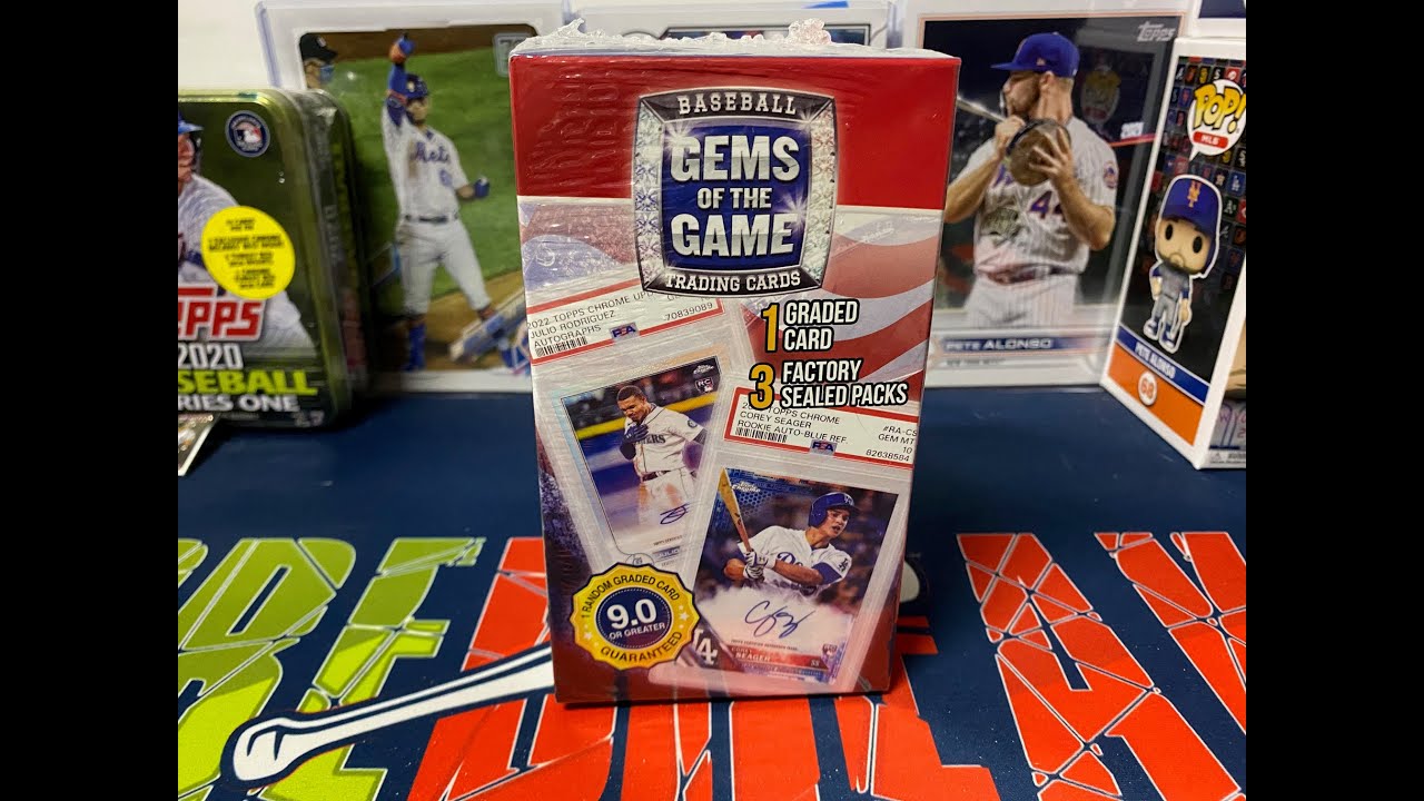 Opening a Gems Of The Game Baseball Mystery Box! Nice Pack Selection In ...