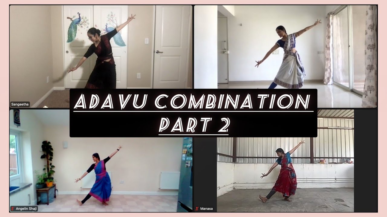 tatta adavu natta Adavu Combination Part 2/ learn Bharatanatyam online ...