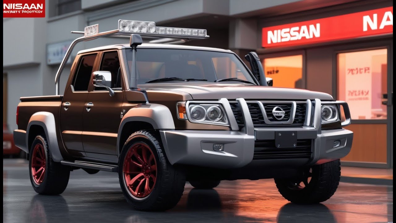 2024 NISSAN PATROL PICKUP ADVANTAGES REVEALED WITH TWIN-TURBO V6 ENGINE ...