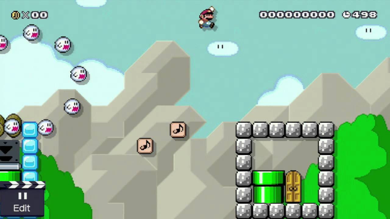 Making Mario Maker Level - YouTube