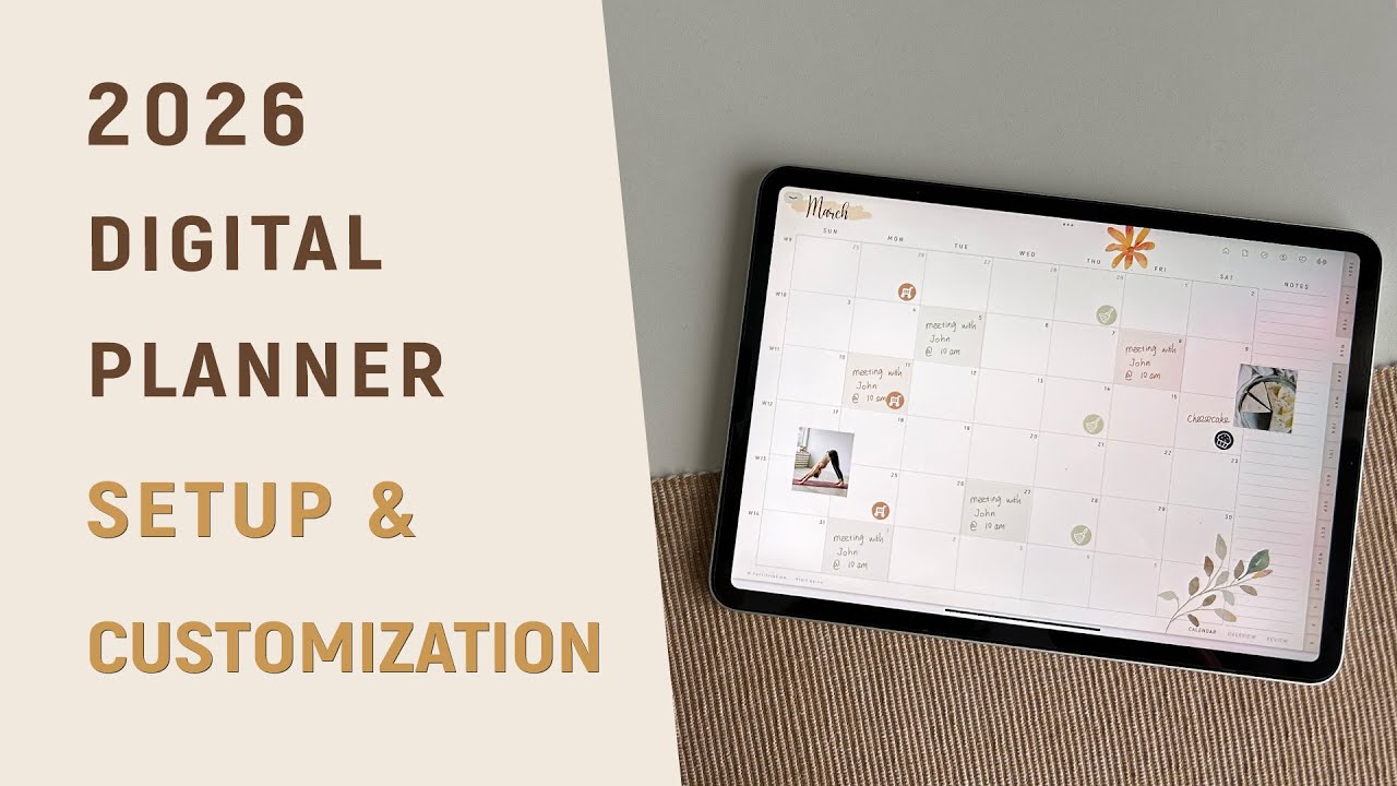 Digital Planner with Goodnotes 6 Tutorial | From Beginner to Expert ...