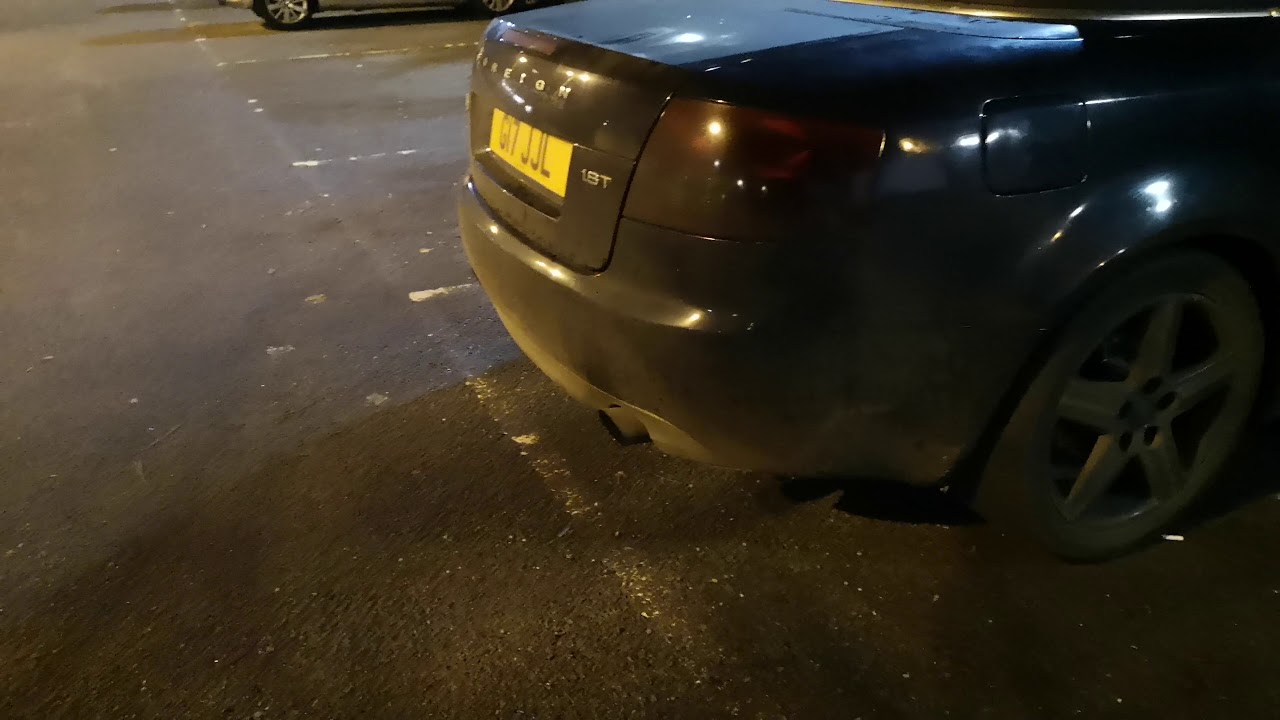 Hard cut limiter remap on audi A4 1.8t - YouTube