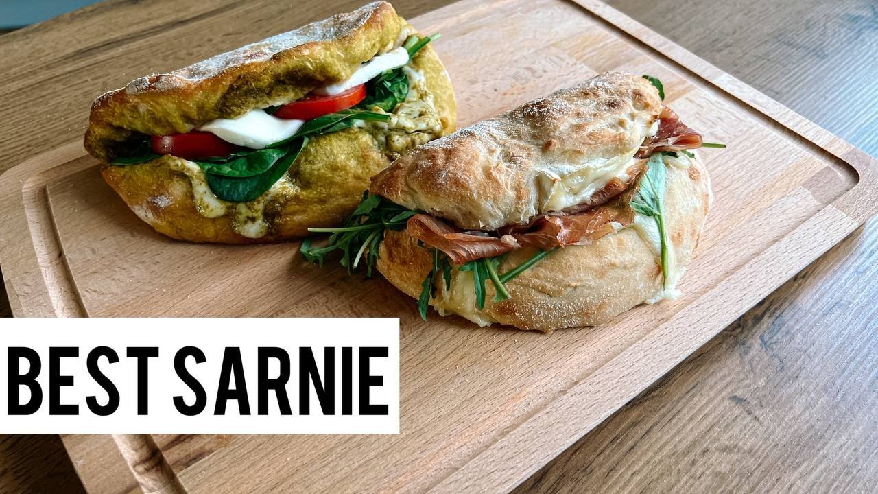 It tastes better than pizza! SARNIE RECIPE - YouTube