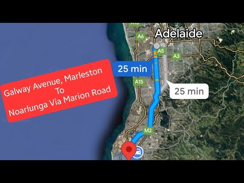 Galway Ave, Marleston To Noarlunga Via Marion Adelaide, Australia ...