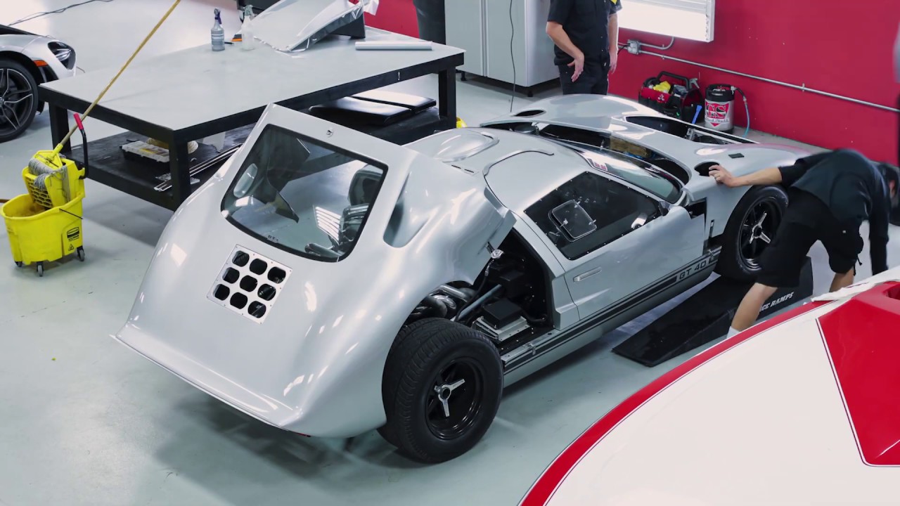 Classic Ford GT40 MK1 Premium Wrap by Ghost Shield Film in Thousand ...