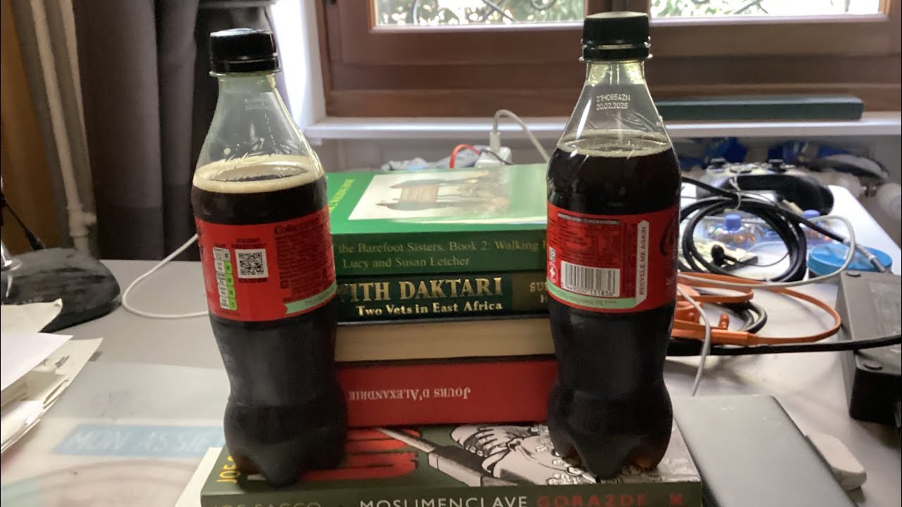 How to make a cola and books castle - YouTube