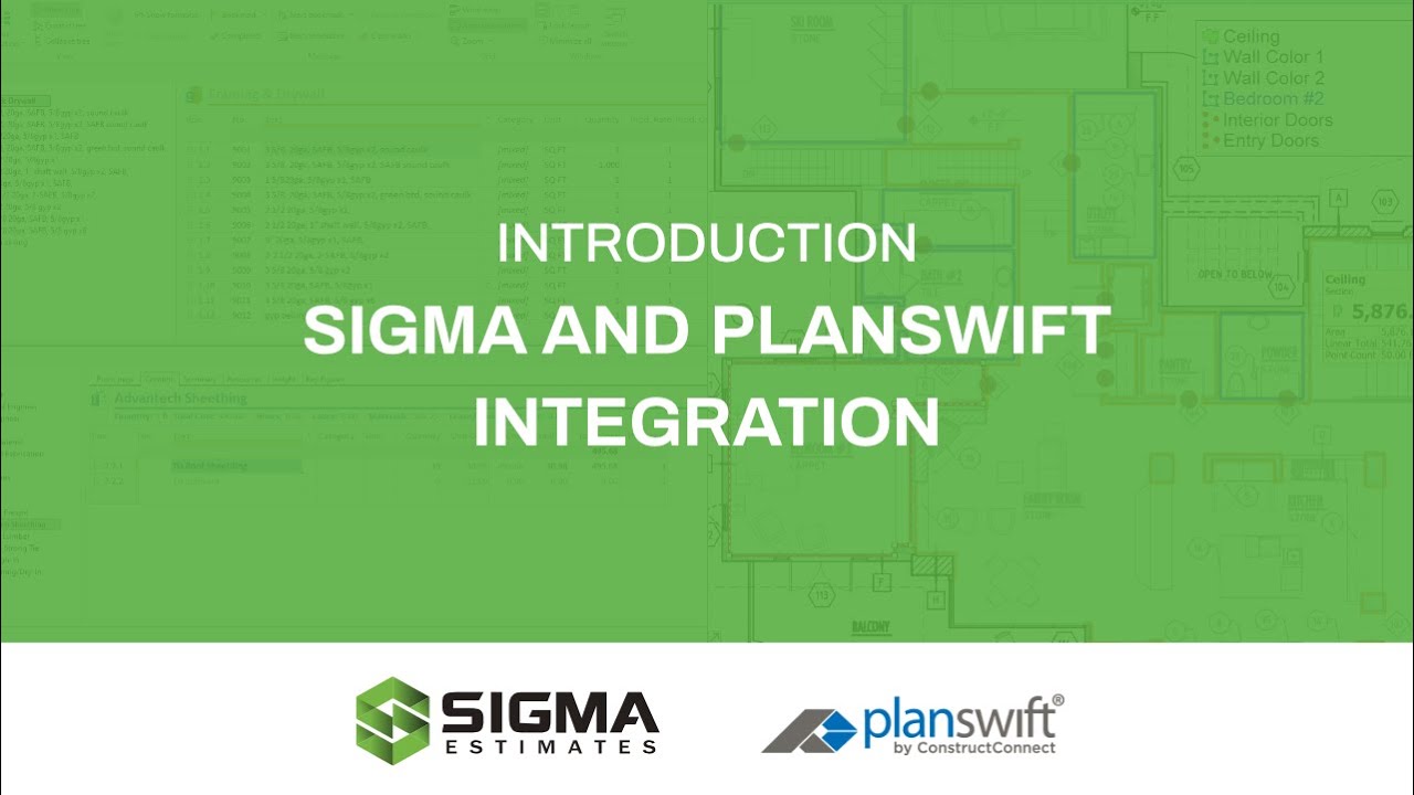 Introduction to Sigma and PlanSwift Integration - YouTube